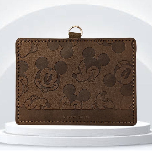 Daiso | Accessories | Nwt Mickey Mouse Id Holder | Poshmark